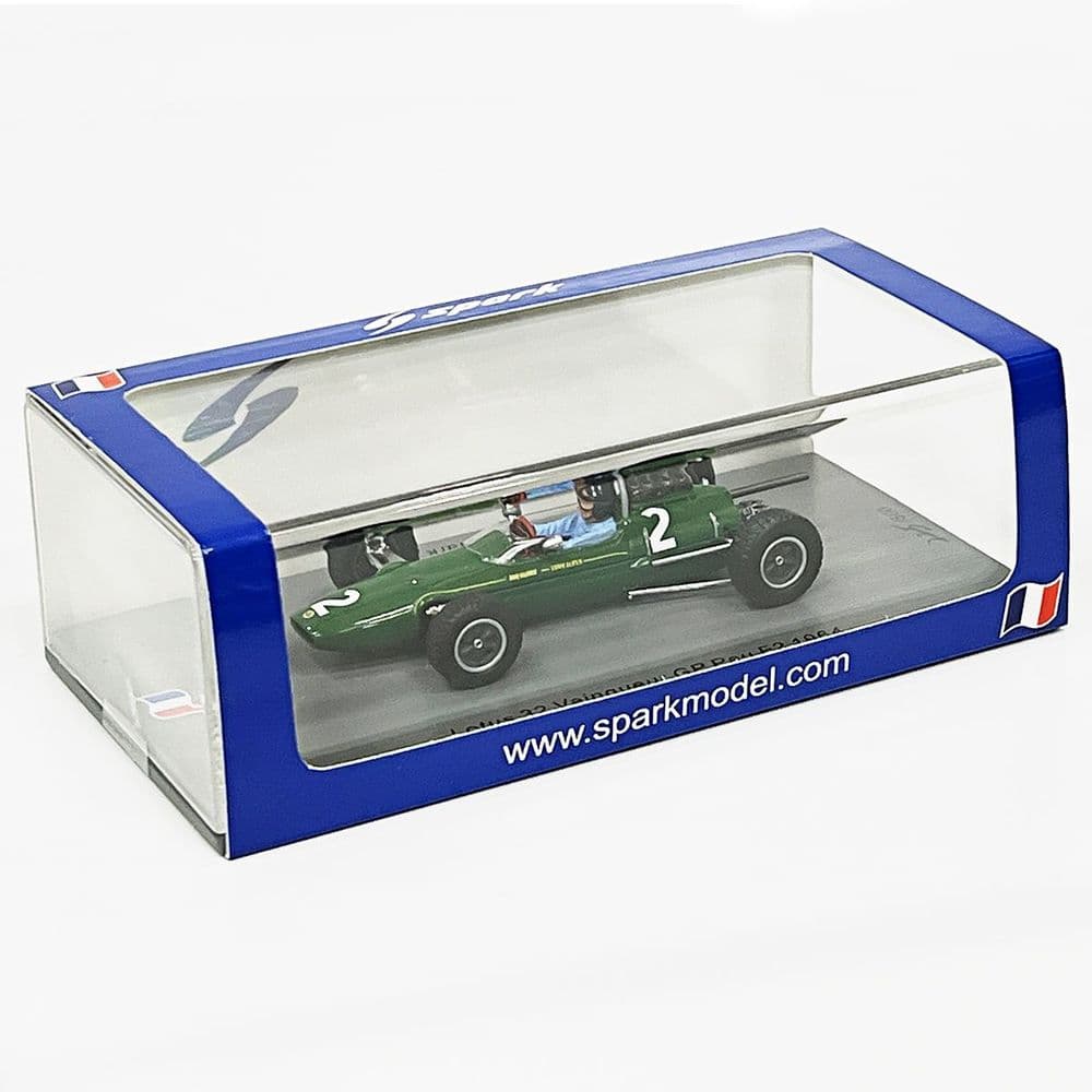 Spark Lotus 32 SF286 Winner GP Pau 1964 Jim Clark