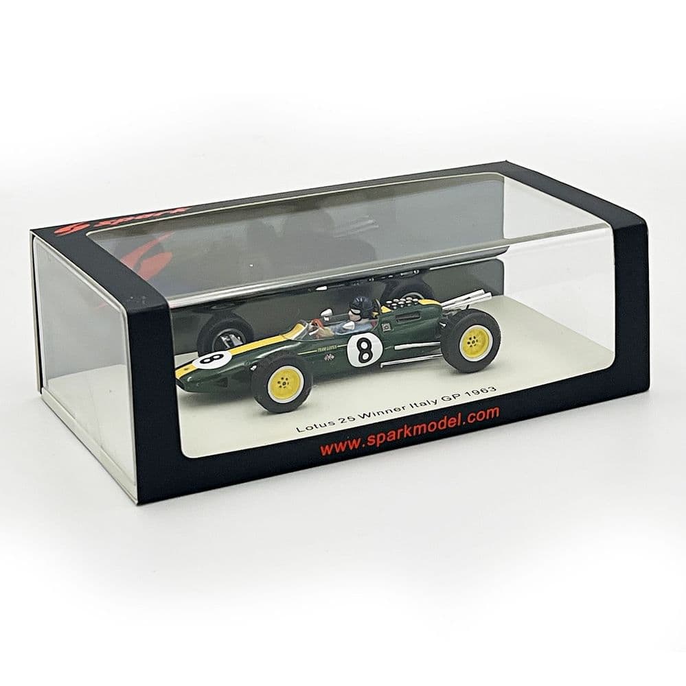 Spark S1610 Lotus 25 Winner Italian GP 1963 Jim Clark
