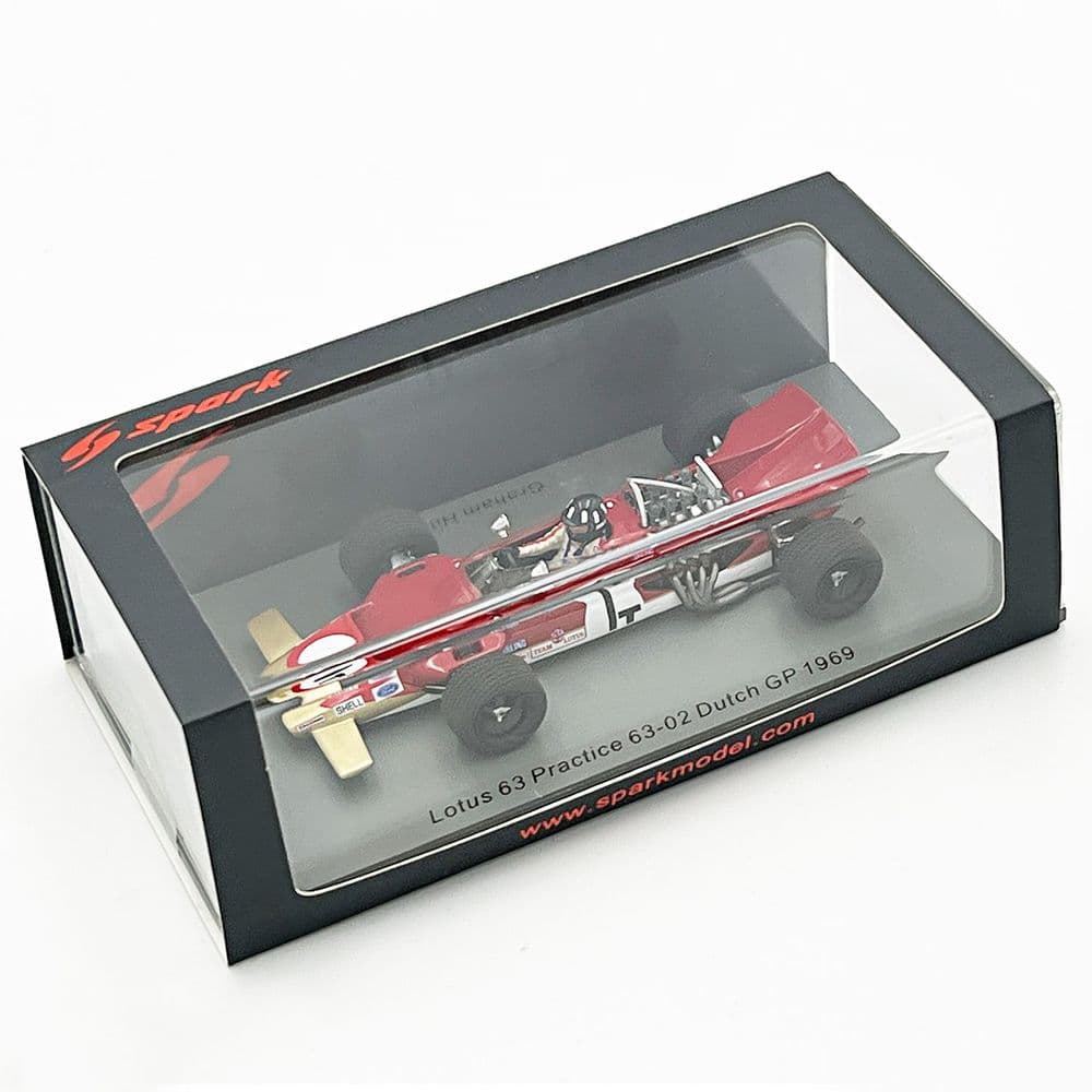 Spark S6351 Lotus 63 Practice 63-02 Dutch GP 1963 Graham Hill