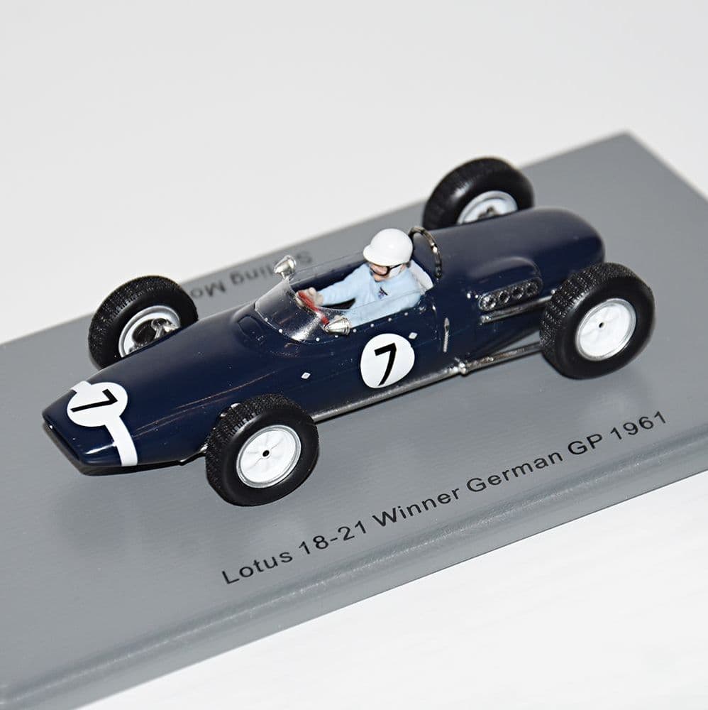 Spark S7447 Lotus 18-21 Winner German GP 1961 Sir Stirling Moss