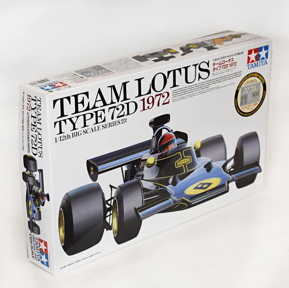 Tamiya Lotus 72D 1/12 kit 12046 12800
