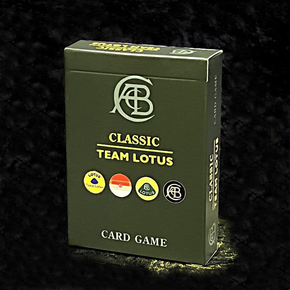 The Official Classic Team Lotus Playing Card Game