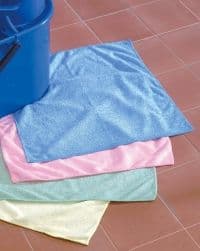 Colour coded microfibre cloth - Blue