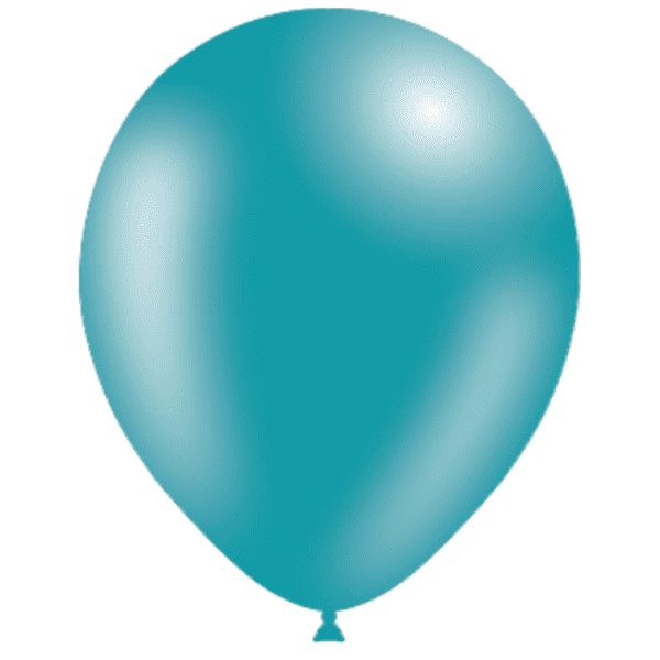 11 Inch Balloonia Balloons | Turquoise 500pc Bulk Balloons