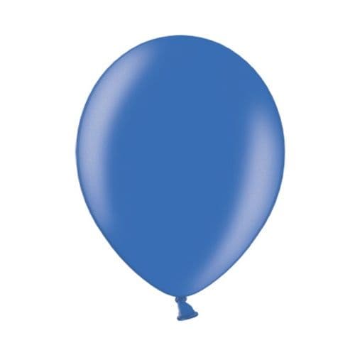 9" Royal Blue Balloons - Metallic Balloons Belbal | Free Delivery