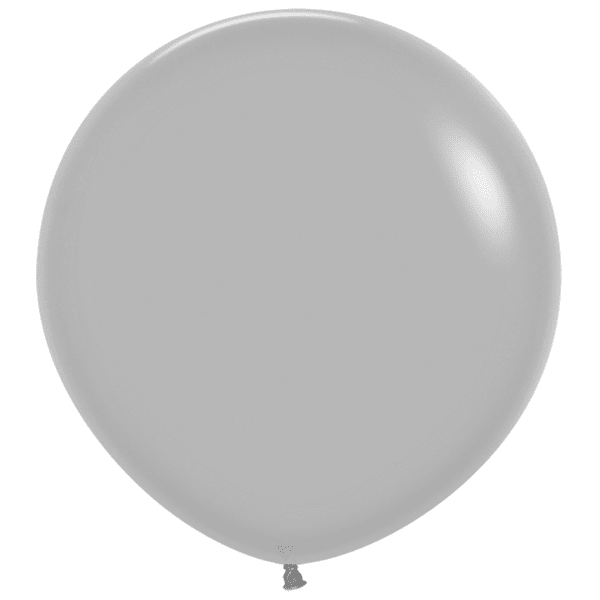 Grey 24 inch Balloons - 24" Sempertex Balloons 3pcs | Free Delivery