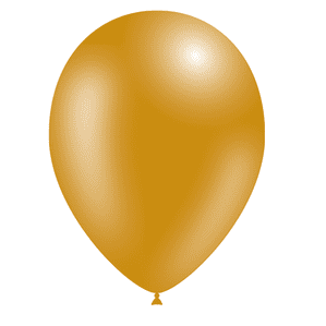 Gold 11 inch Balloons - Decotex 11