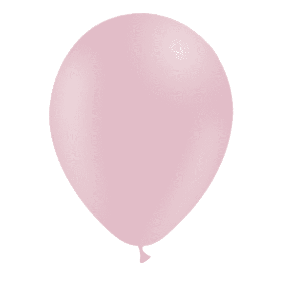 Matte Pink 11 inch Balloons - Decotex 11" Balloons 50pcs | Free Delivery