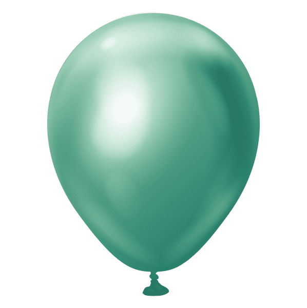 Mirror Green 18 inch Balloons - 18" Kalisan Balloons 25pcs | Free Delivery