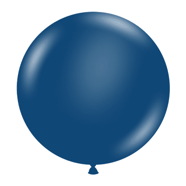 Navy 17 inch Balloons - 17" Tuftex Balloons 50pcs | Free Delivery