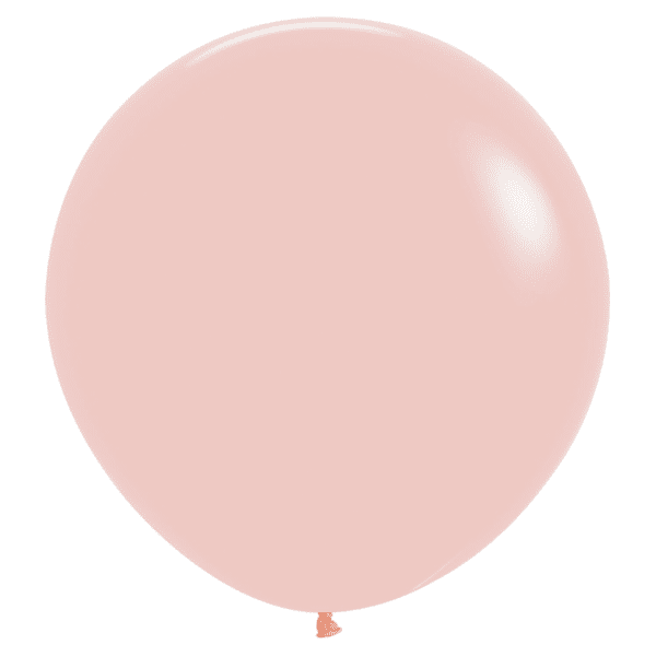 Pastel Melon 24 inch Balloons - 24" Sempertex Balloons 3pcs | Free Delivery