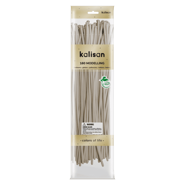 Retro White 160Q Balloons Wholesale Kalisan 160Q Modelling Balloons