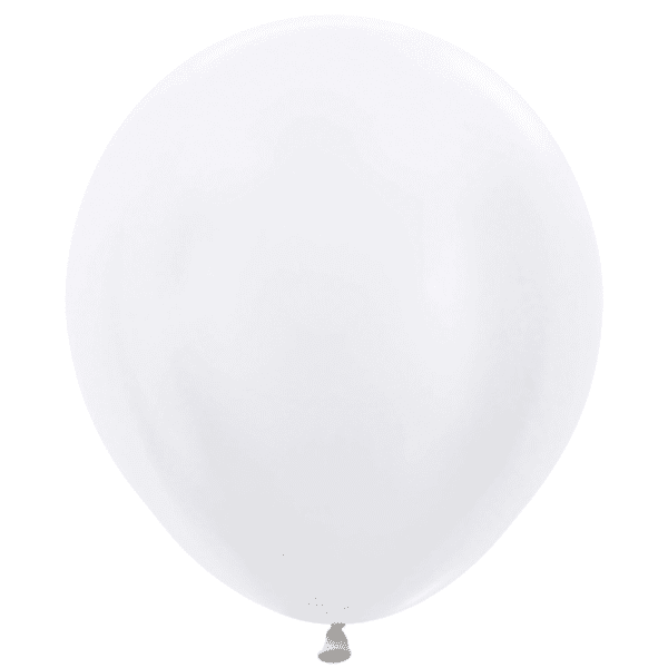 Satin Pearl 18 inch Balloons - 18" Sempertex Balloons 25pcs | Free Delivery