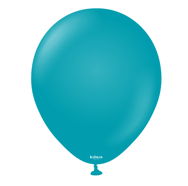 Standard Turquoise 18 inch Balloons - 18" Kalisan Balloons 25pcs | Free ...