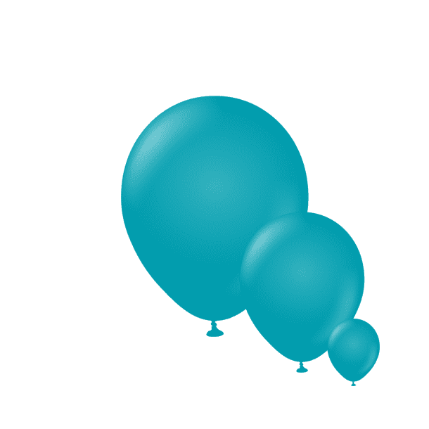 Standard Turquoise Kalisan Balloon Bundle