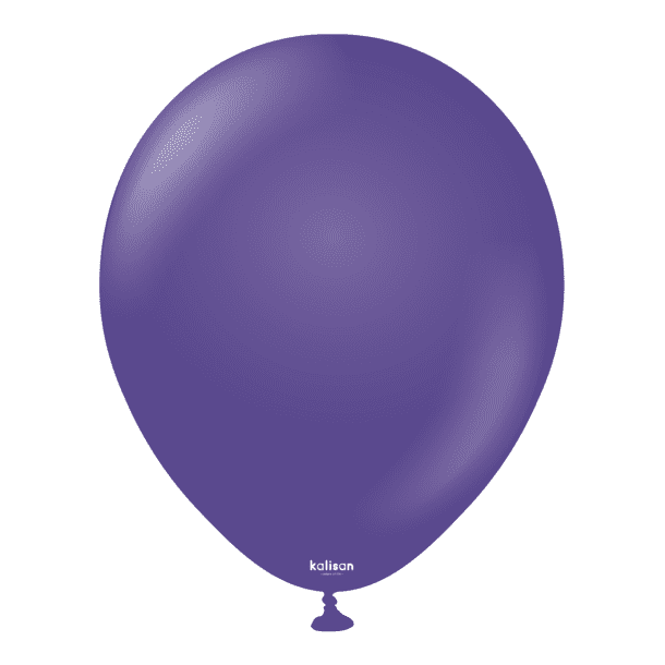 Standard Violet 12 inch Balloons - 12" Kalisan Balloons 100pcs | Free ...