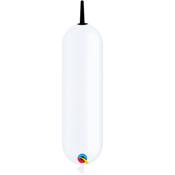 Qualatex White 321Q Balloons | Bee Body with tips | Free Delivery