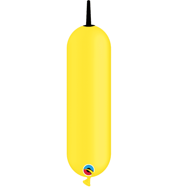 Qualatex Yellow 321Q Balloons | Bee Body with tips | Free Delivery