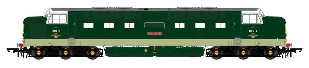 Accurascale ACC2788 BR "Deltic" D9018 "Ballymoss" 2-tone Green SYP NOT ...