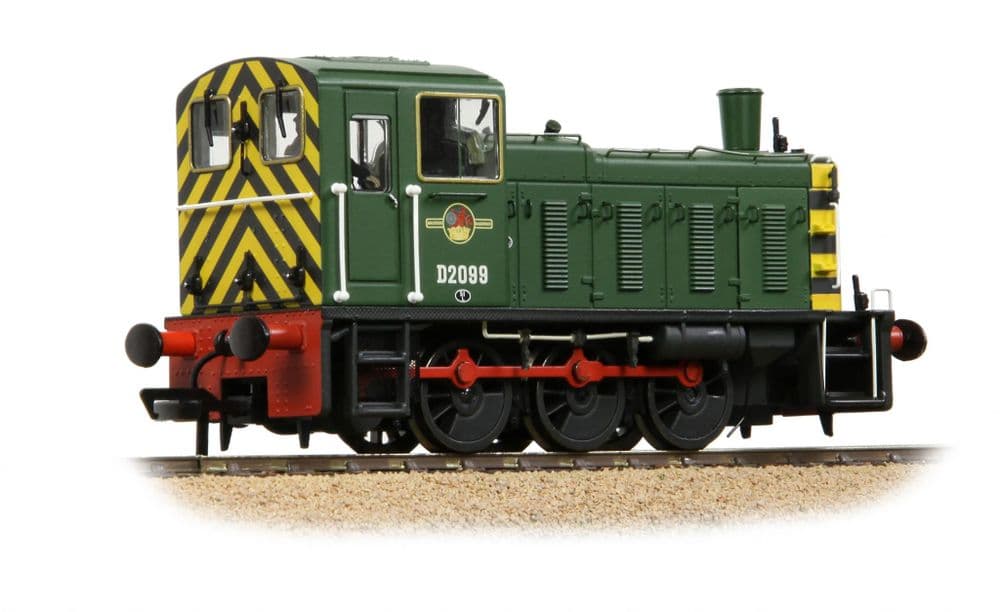 Bachmann 31-364B BR Class 03 D2099 BR Green Wasp Stripes Weathered