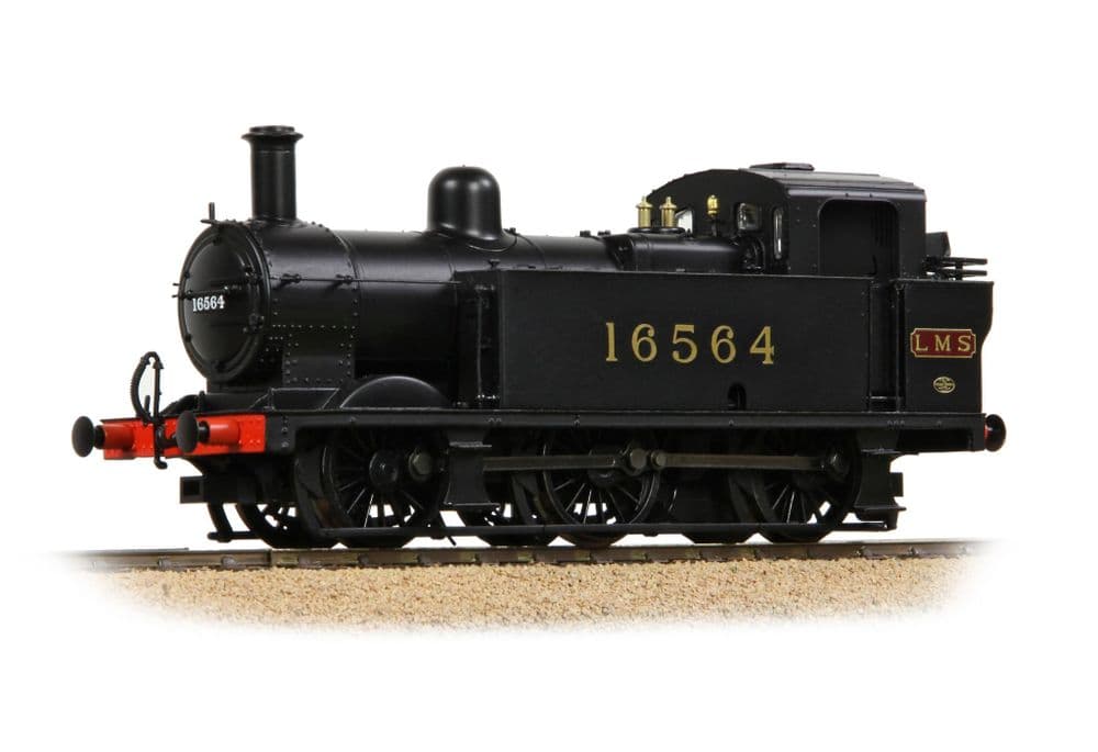Bachmann 32-227CSF LMS Fowler 3F Jinty No 16564 Black Livery DCC SOUND