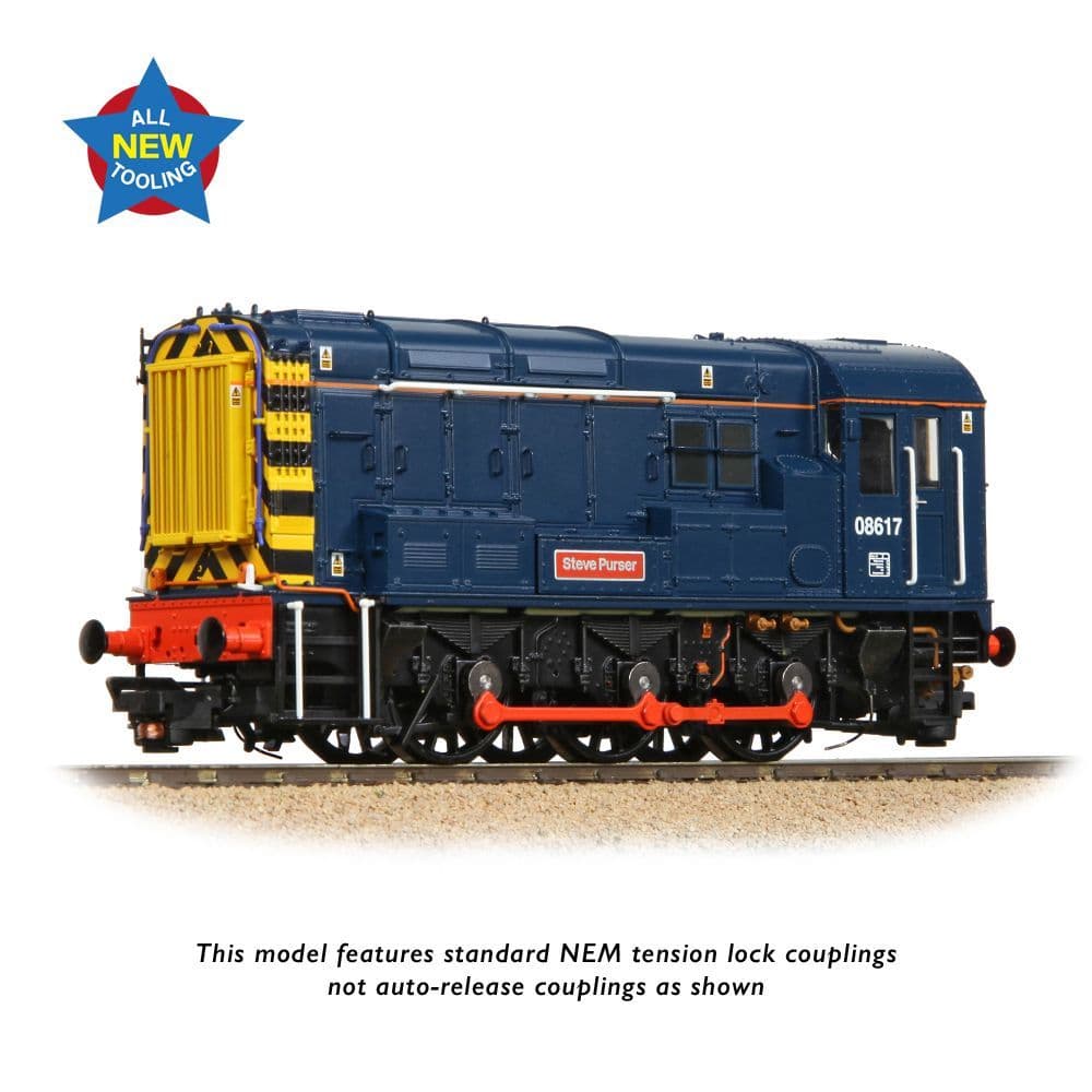 Bachmann 35-915 BR Class 08 Blue Livery No 08 617 "Steve Purser" NOT ...