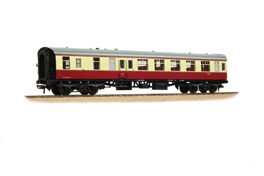 Bachmann 39-800 BR Mark 1 Brake 2nd Open BSO Crimson/Cream