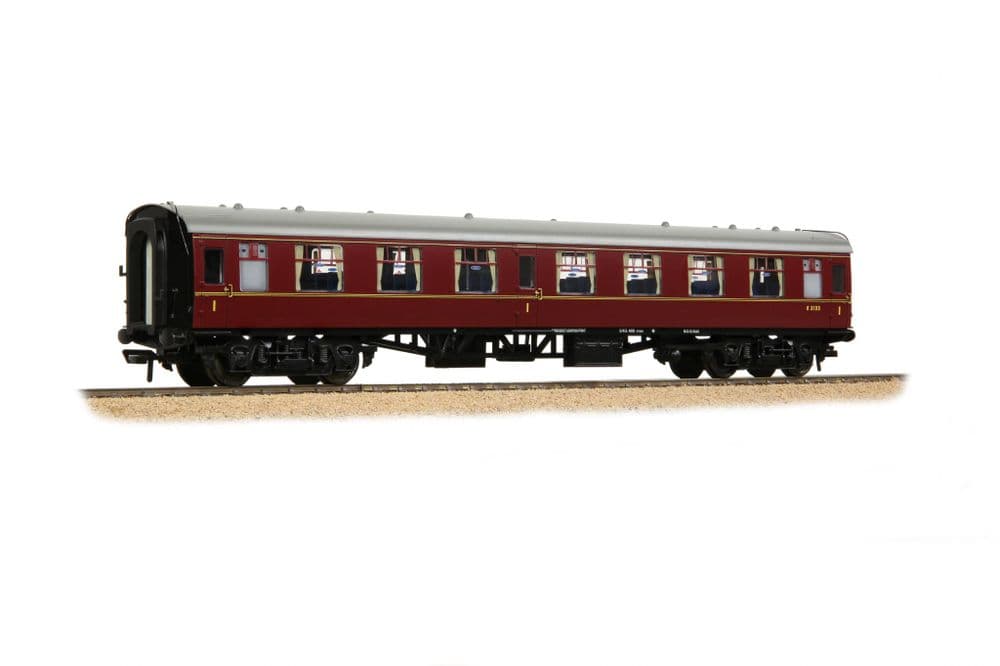 Bachmann 39-826A BR Mark 1 1st Open FO Maroon Livery