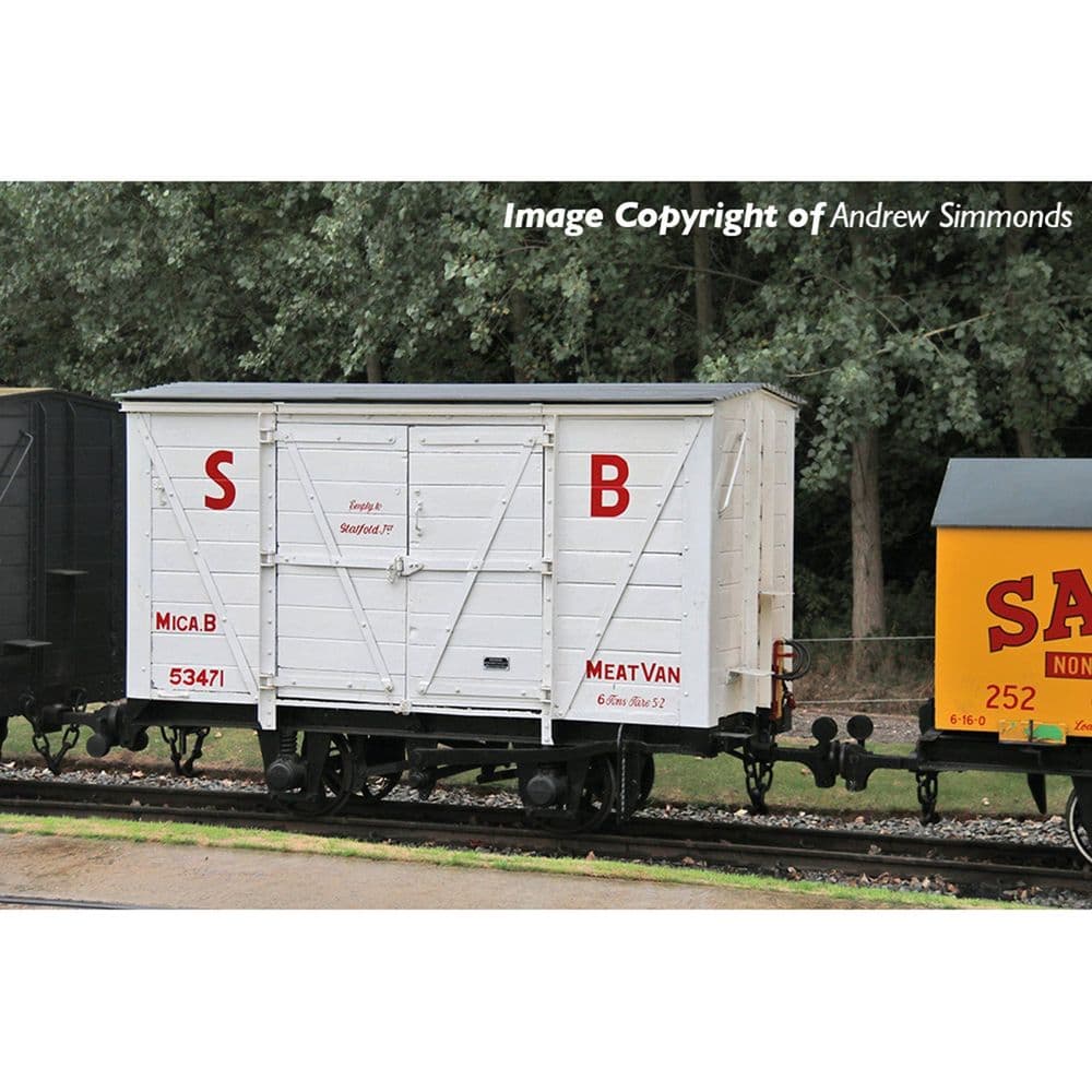 Bachmann 393-127 Statford Barn RNAD Van White Livery