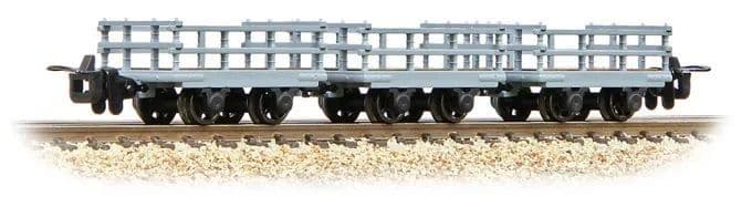 Bachmann 393-227 Dinorwic Slate Wagons with sides and loads Grey 3-Wagon Pack - SPECIAL OFFER