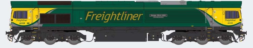 Dapol 2D-066-004 Freightliner Powerhaul Class 66 No 66 528 NOT YET RELEASED