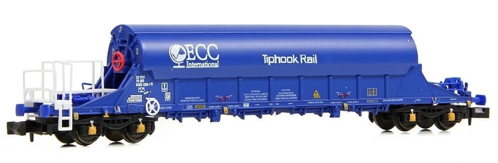 EFE Rail E87525 Tiger Rail PBA ECC China Clay Hopper Blue