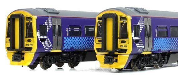 Graham Farish 371-851A ScotRail 2-Car Class 158 No 158 729
