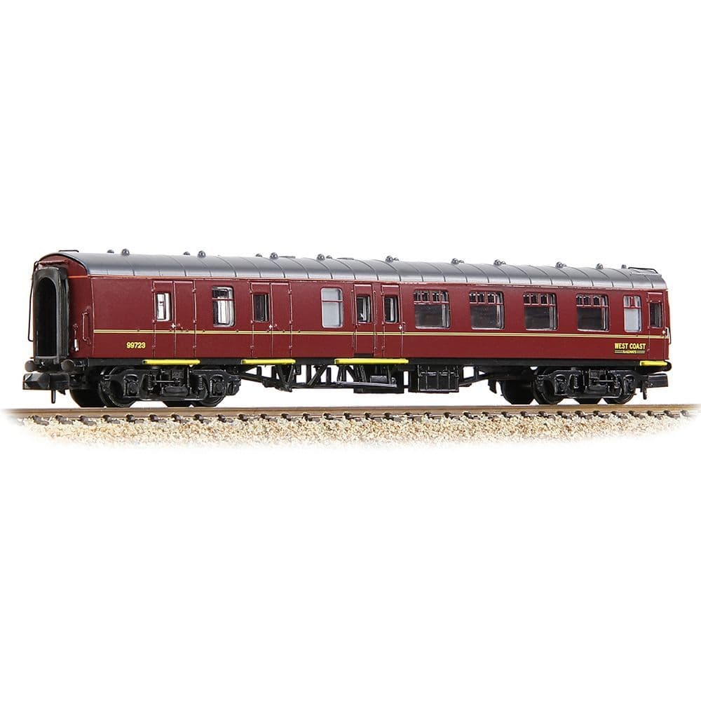 Graham Farish 374-199 West Coast Railways BR Mark 1 BSK Maroon Livery