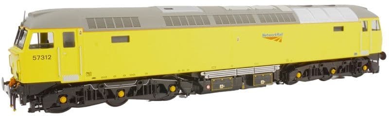 Heljan 5713 Network Rail Class 57 No 57312 Yellow Livery