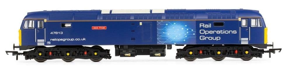 Hornby R30042 RAILROAD TTS Rail Operations Group Class 47 TTS SOUND