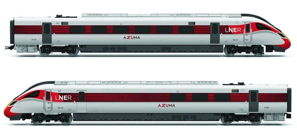 Hornby R30449 RAILROAD LNER Class 800 "Azuma" Train Pack NOT YET RELEASED