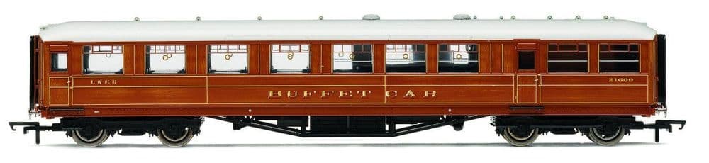Hornby R40455 LNER Gresley Buffet Car Teak Livery NOT YET RELEASED