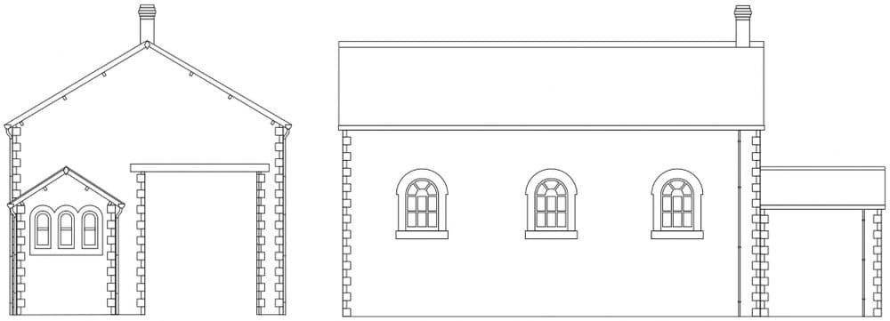 Hornby R7392 GWR Dunster Goods Shed