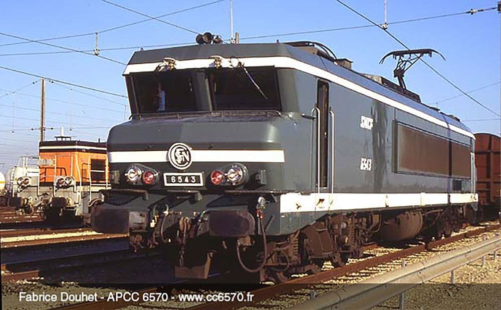 Jouef HJ2426 SNCF CC6500 Electric "Maurienne" Green/White Era IV