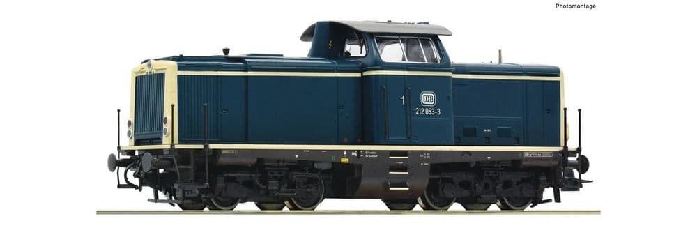 Roco 52538 DB Class 212 Blue/Ivory Livery Era IV
