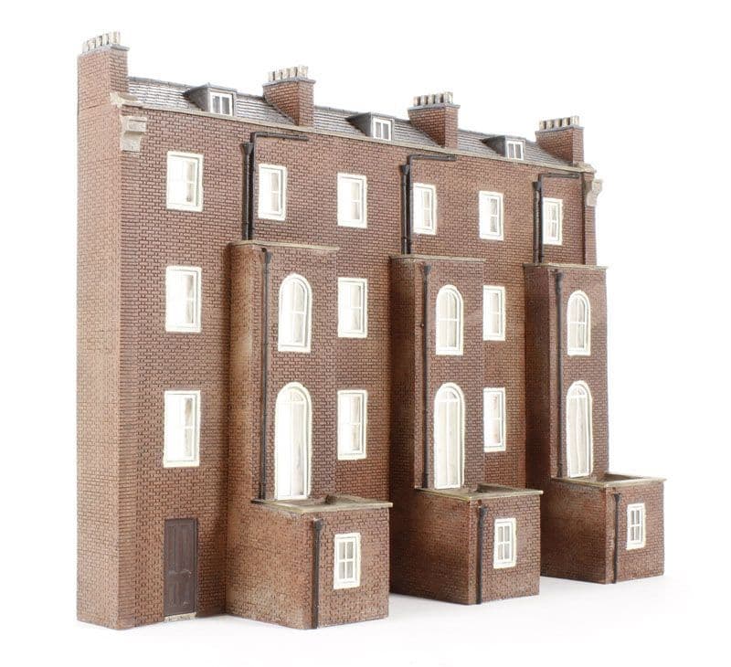Scenecraft 44-227 Low Relief Victorian Tenement Building - SPECIAL OFFER