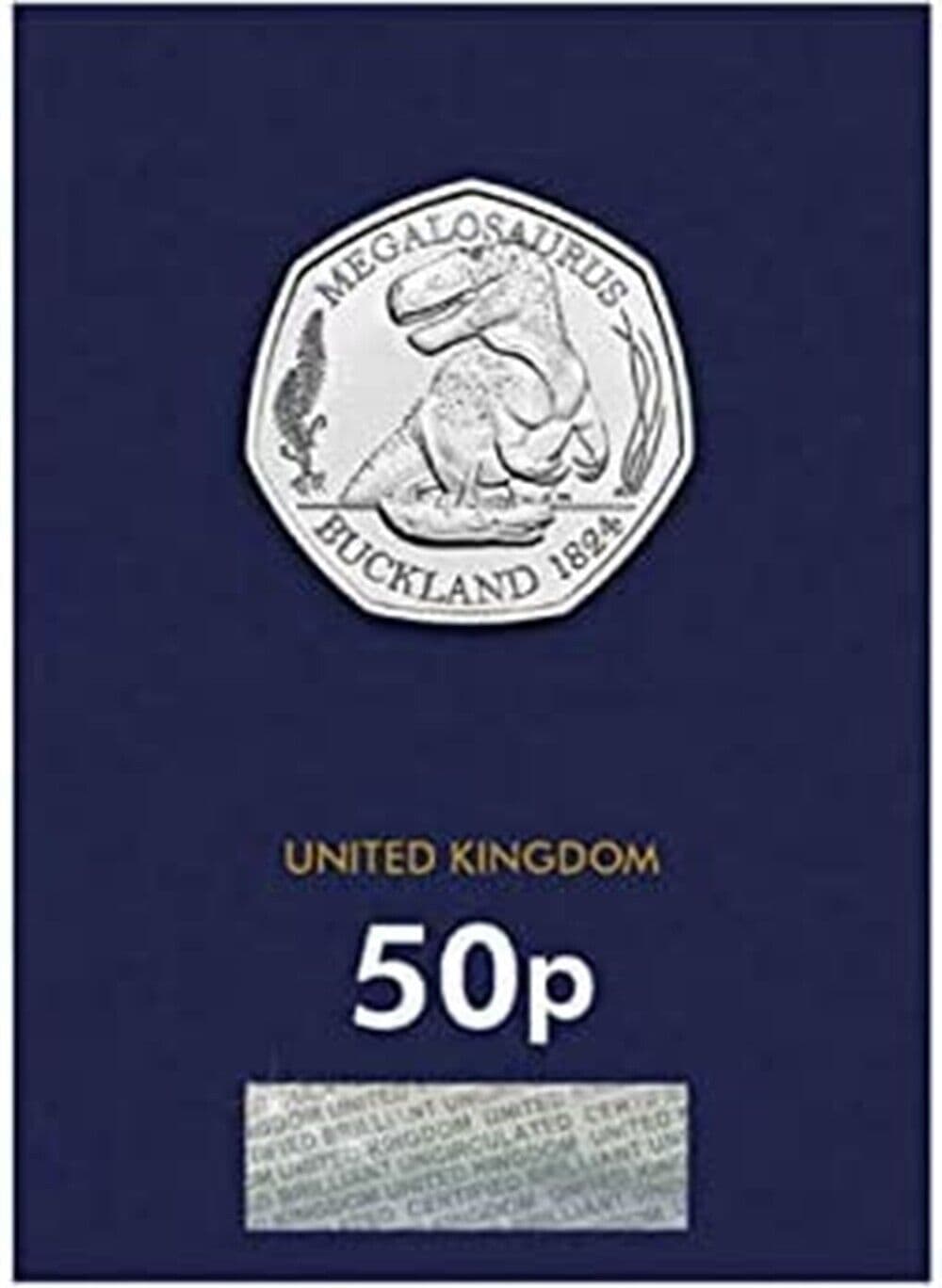 2020 Change Checker MEGALOSAURUS Dino 50p Certified BU