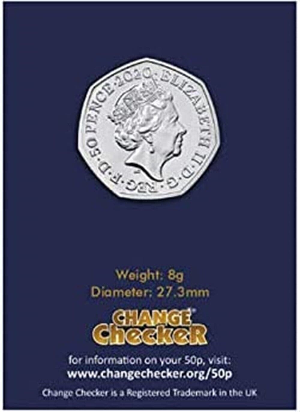 2020 Change Checker MEGALOSAURUS Dino 50p Certified BU