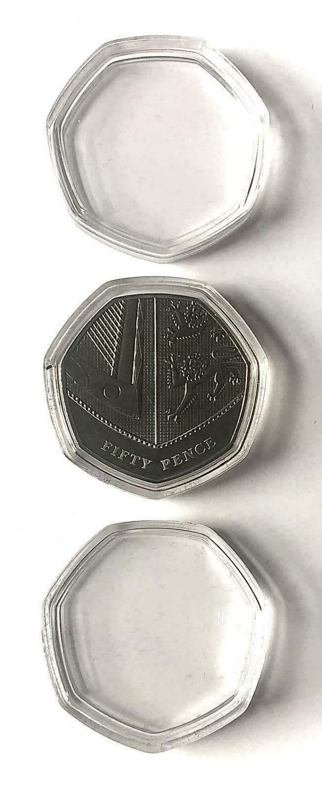 Full Roll of PREMIUM Rimless Coin Capsules