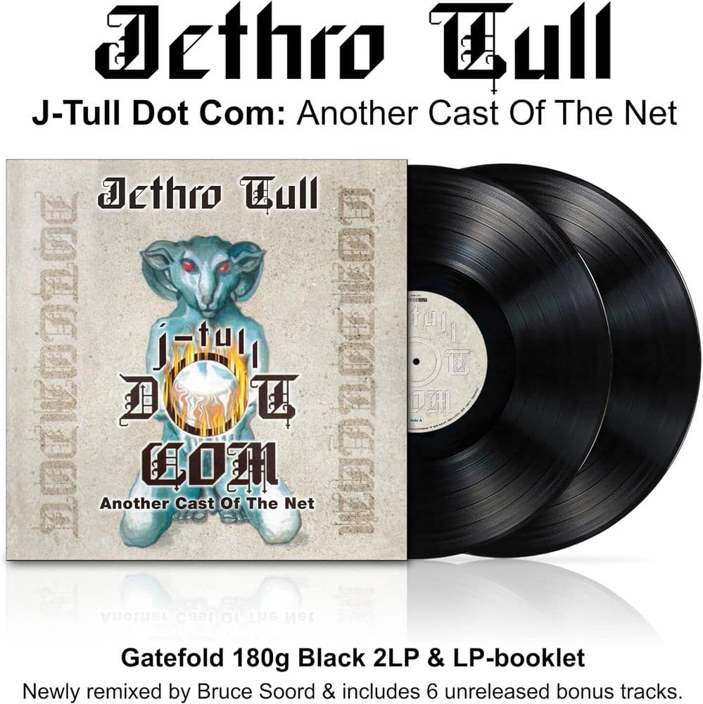 JETHRO TULL J-TULL DOT COM ANOTHER CAST OF THE NET Double VINYL LP 14th ...