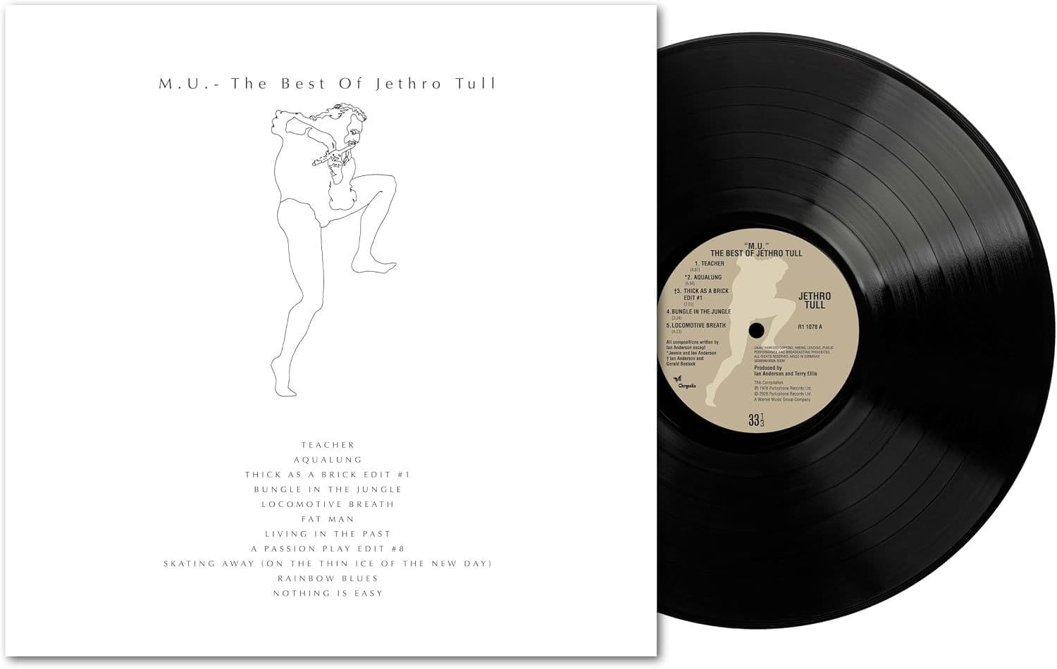 JETHRO TULL M U THE BEST OF JETHRO TULL Half Speed Master VINYL LP 31st ...
