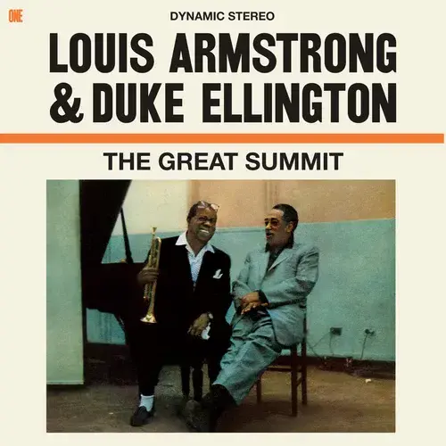 LOUIS ARMSTRONG & DUKE ELLINGTON The Great Summit LP