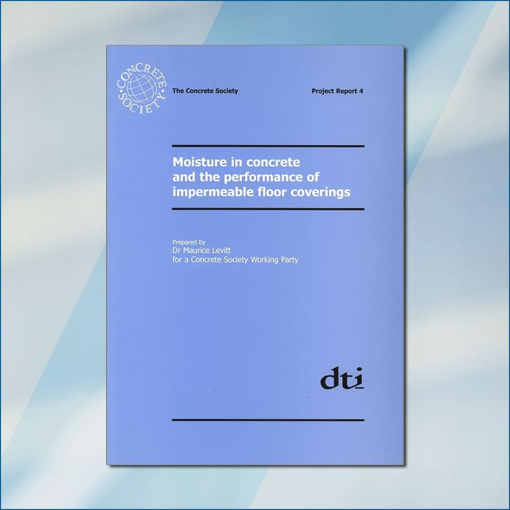 CS130 Moisture in concrete floors on the performance of impermeable ...
