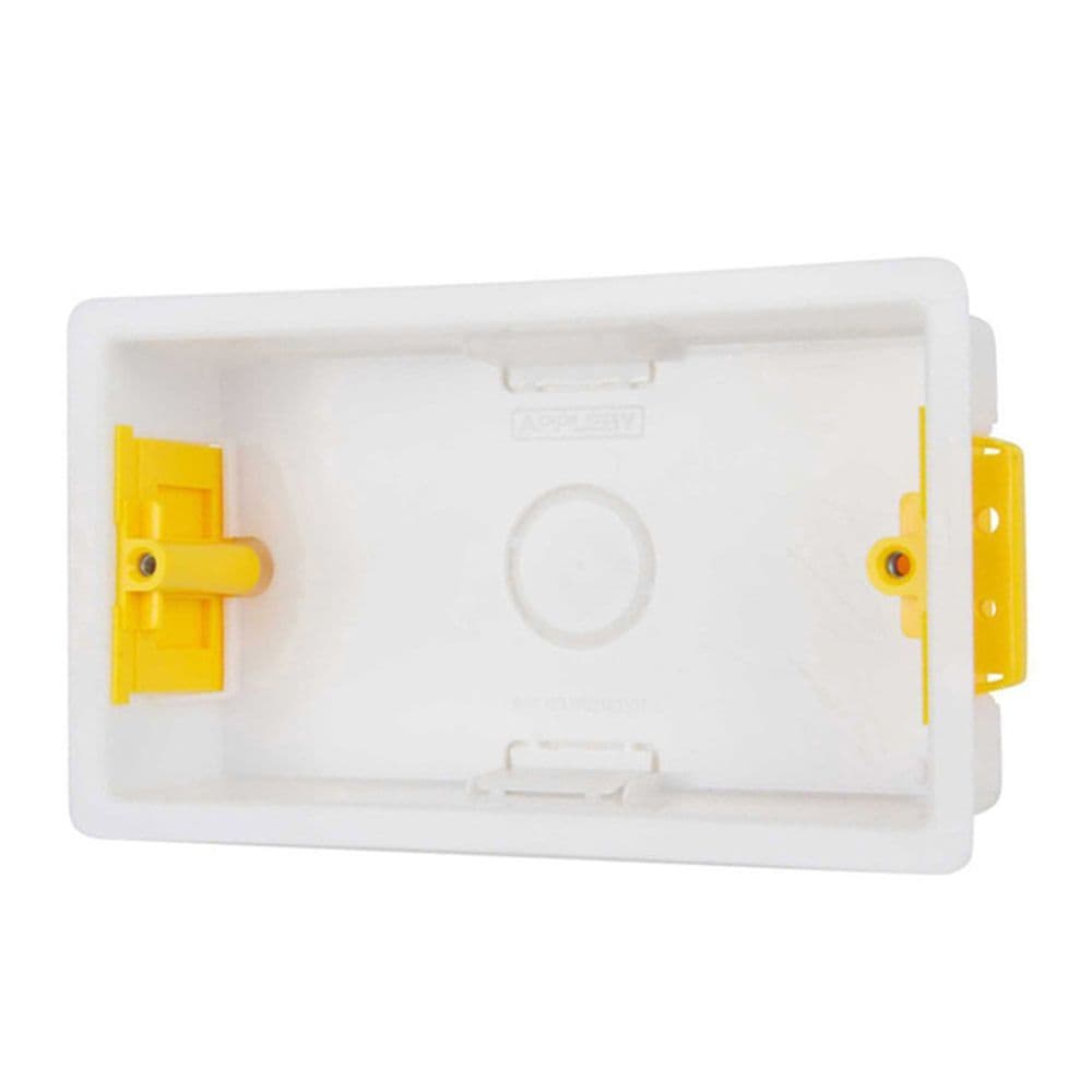 Appleby SB629 Plasterboard Socket Box 2 Gang 35mm | Consumer Unit World